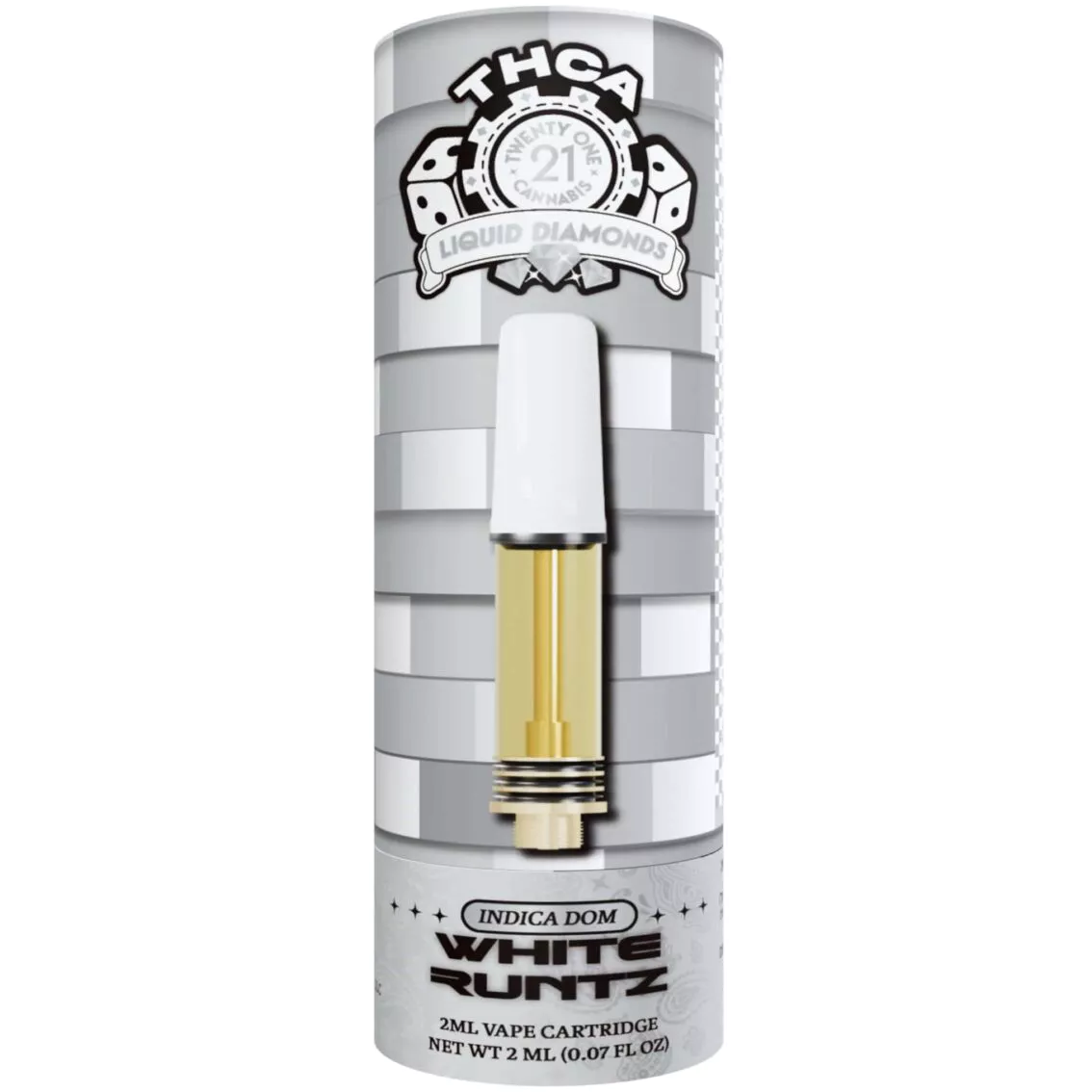 2ml THCA White Runtz ( Indica )